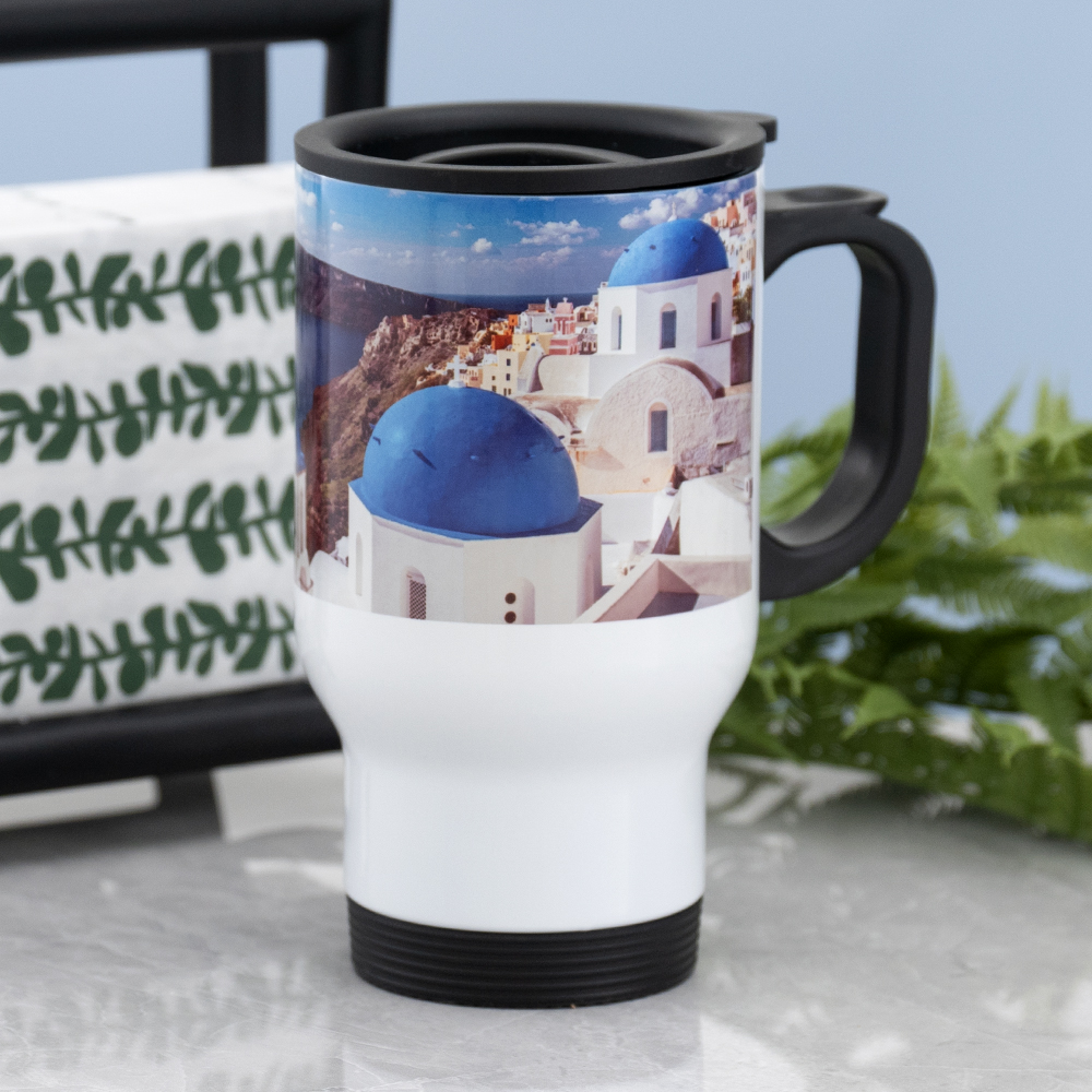 14 oz Custom Insulated Travel Mug | Personalized Travel Mug | Vivoprint
