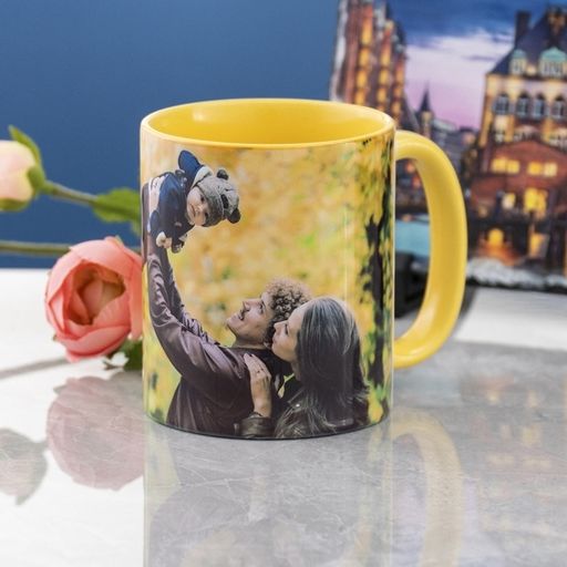 11 oz Color Combo Mug | Custom Color Photo Mug | Personalized Mug ...