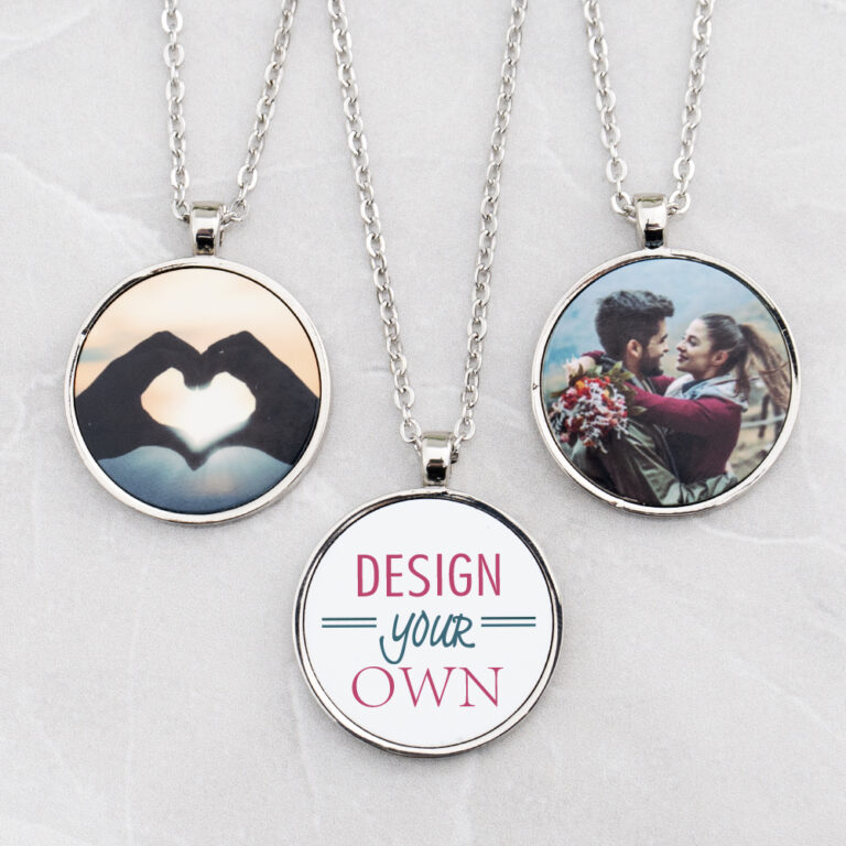 Round Necklace | Photo Necklace | Custom Keepsake Necklace | Vivoprint