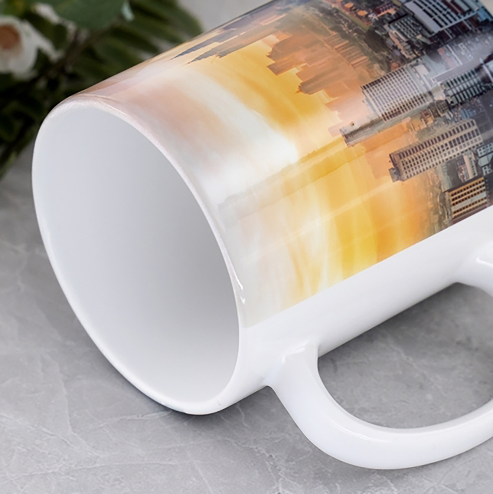 Custom 11 oz White Coffee Mug In Bulk with Photo | VivoPrint