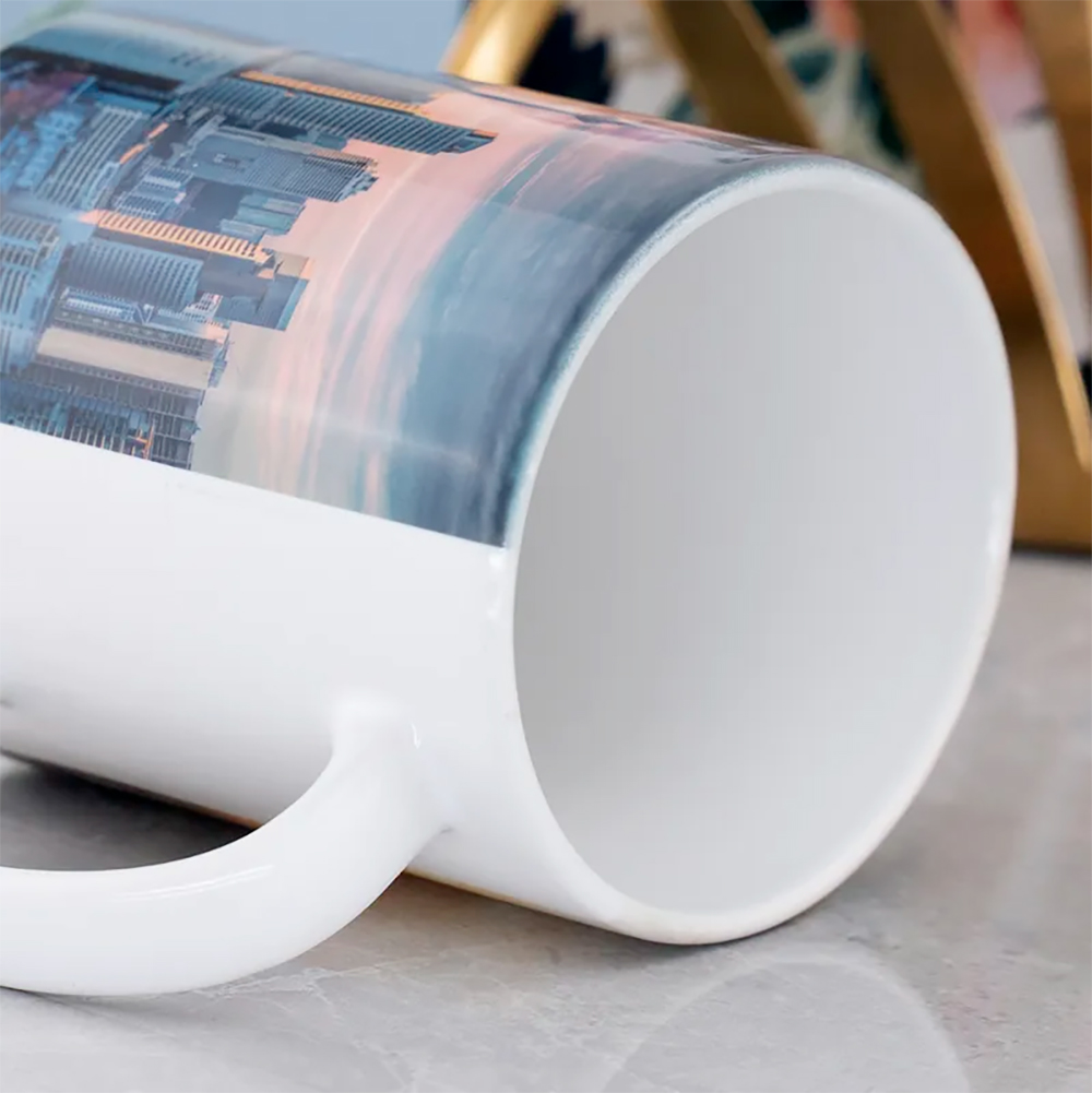 Custom 11 oz White Coffee Mug In Bulk with Photo | VivoPrint