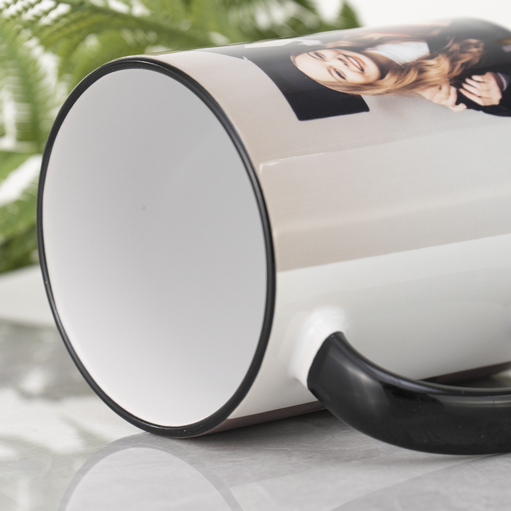 11 oz Custom Rim Handle Mug | Personalized Rim Handle Mug | VivoPrint