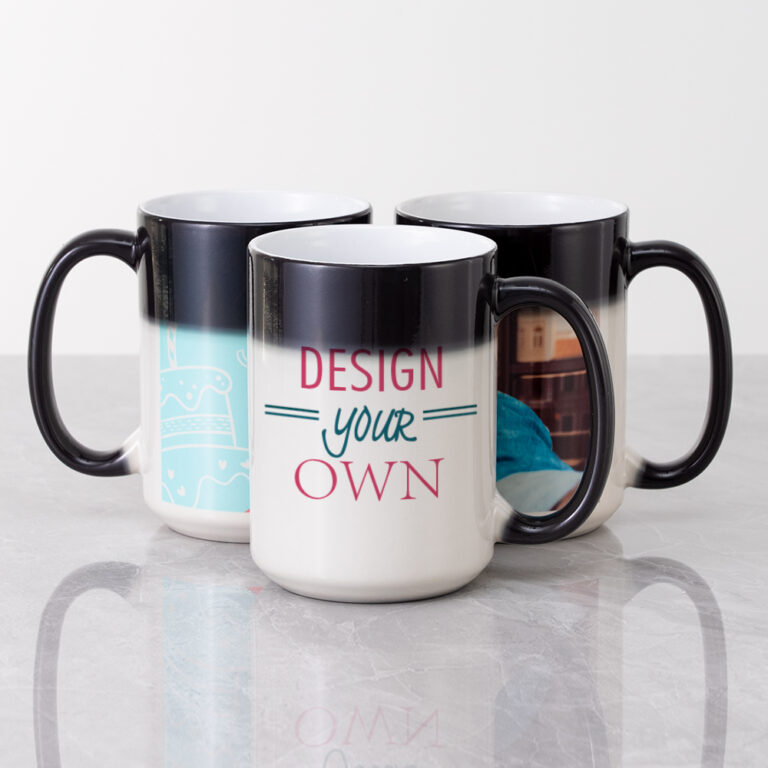 15 oz Custom Color Changing Magic Mug | Personalized Magic Mug | VivoPrint