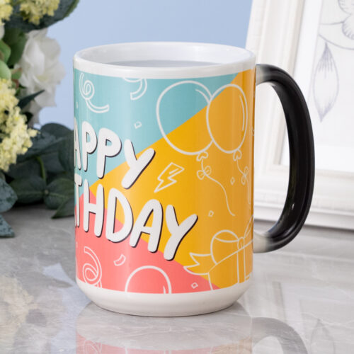 15 oz Custom Color Changing Magic Mug | Personalized Magic Mug | VivoPrint