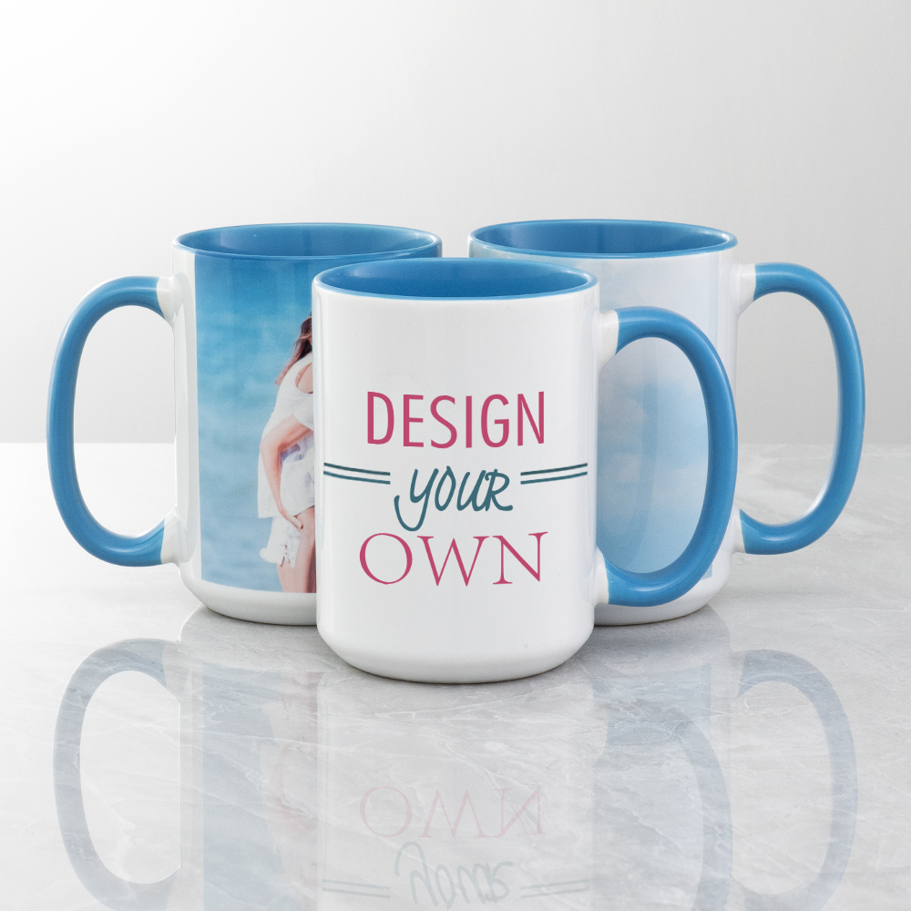 15 Oz Custom Combo Color Mug Personalized Combo Color Mug Vivoprint