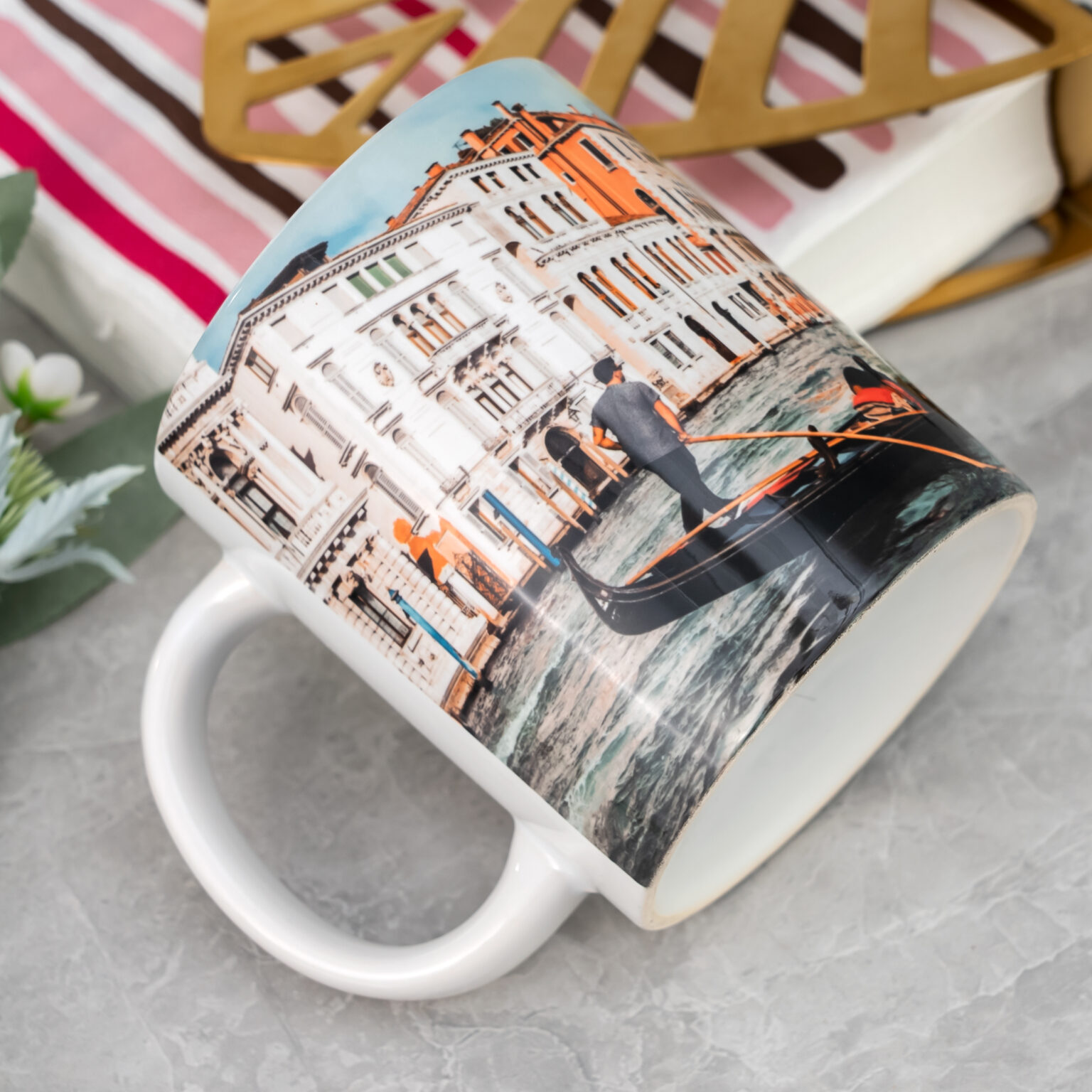 20 oz Custom White Jumbo Coffee Mug | Personalized Large Coffee Mug ...