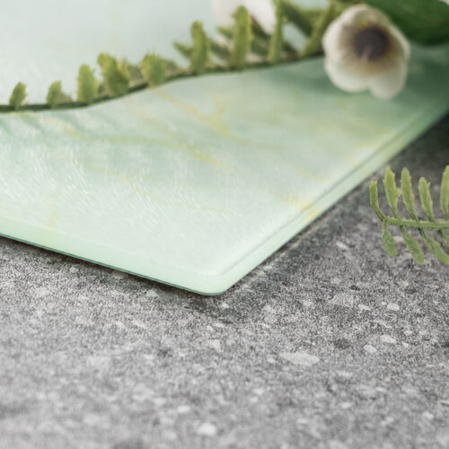 Custom Rectangle Glass Cutting Board | Personalized Cutting Board ...