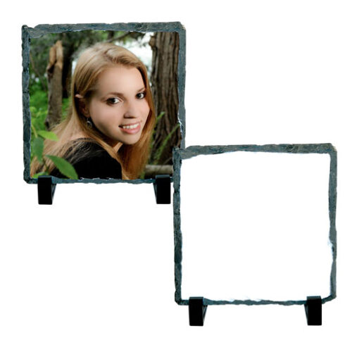 Custom Small Square Photo Slate | Personalized Photo Slate | Vivoprint