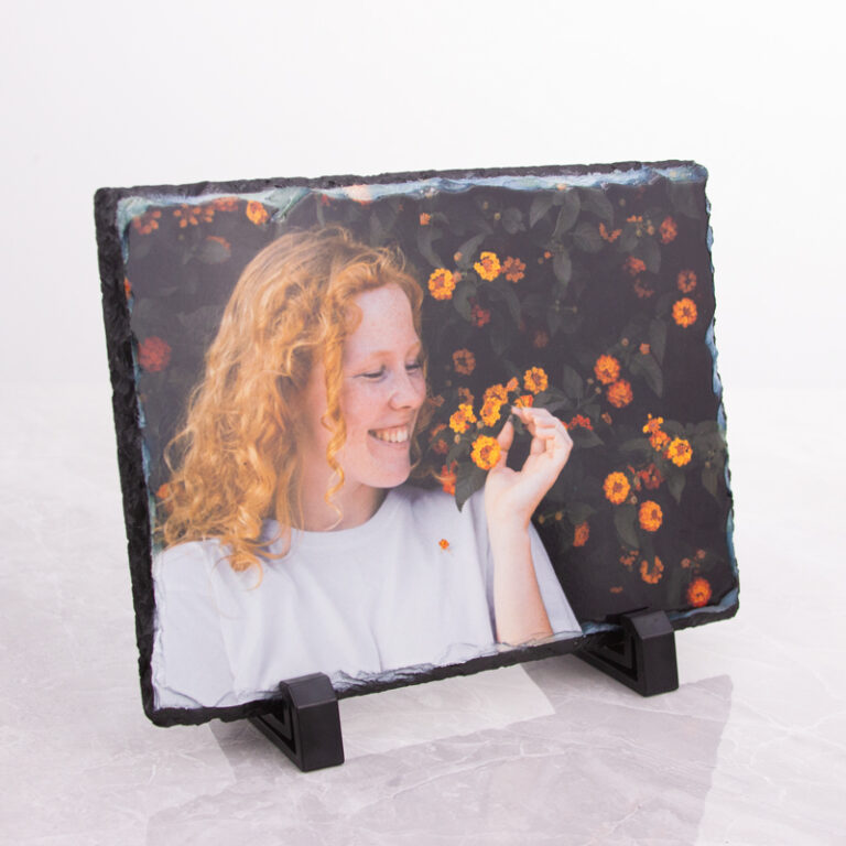 Custom Photo Slate | Personalized Medium Rectangle Slate | Vivoprint