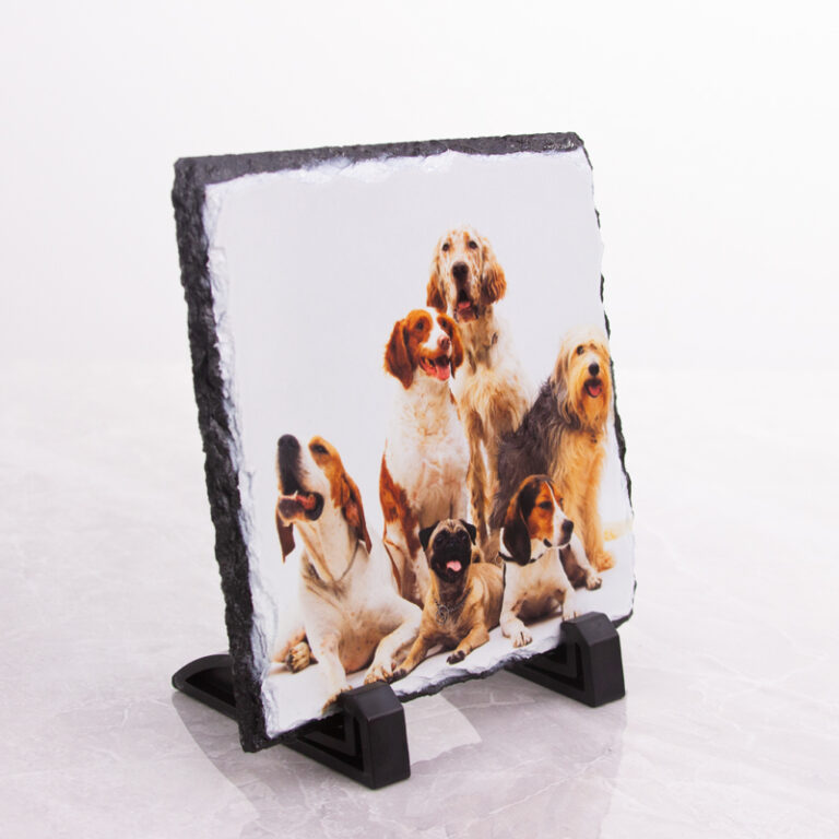 Custom Small Square Photo Slate | Personalized Photo Slate | Vivoprint