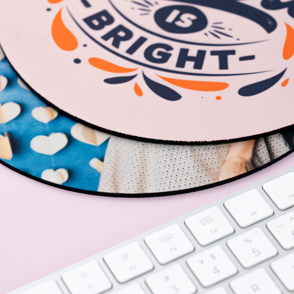 Custom Small Round Mouse Pad | Personalized Mouse Pad | Vivoprint