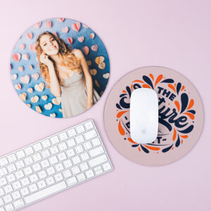 Custom Small Round Mouse Pad | Personalized Mouse Pad | Vivoprint