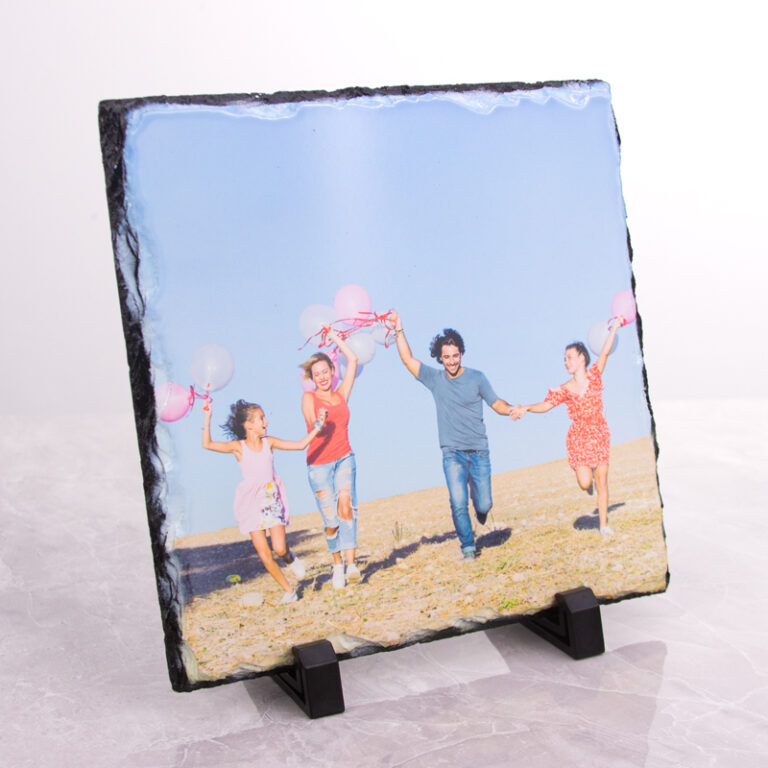 Custom Photo Square Slate | Personalized Photo Slate Medium | Vivoprint