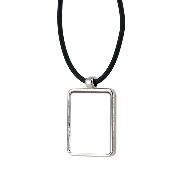 Custom Rectangle Necklace | Personalized Rectangle Necklace | Vivoprint