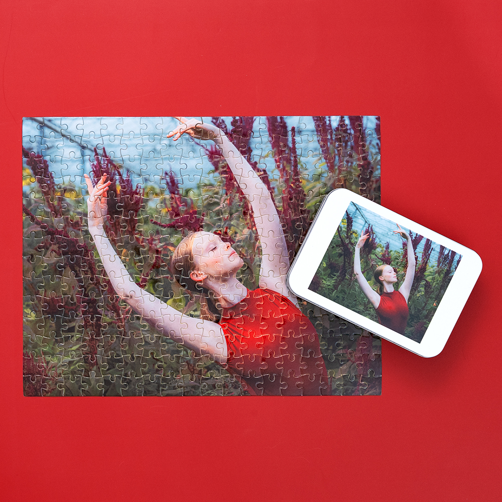 110 Piece Jigsaw Puzzles with Tin Box - Design Your Own Mug ...