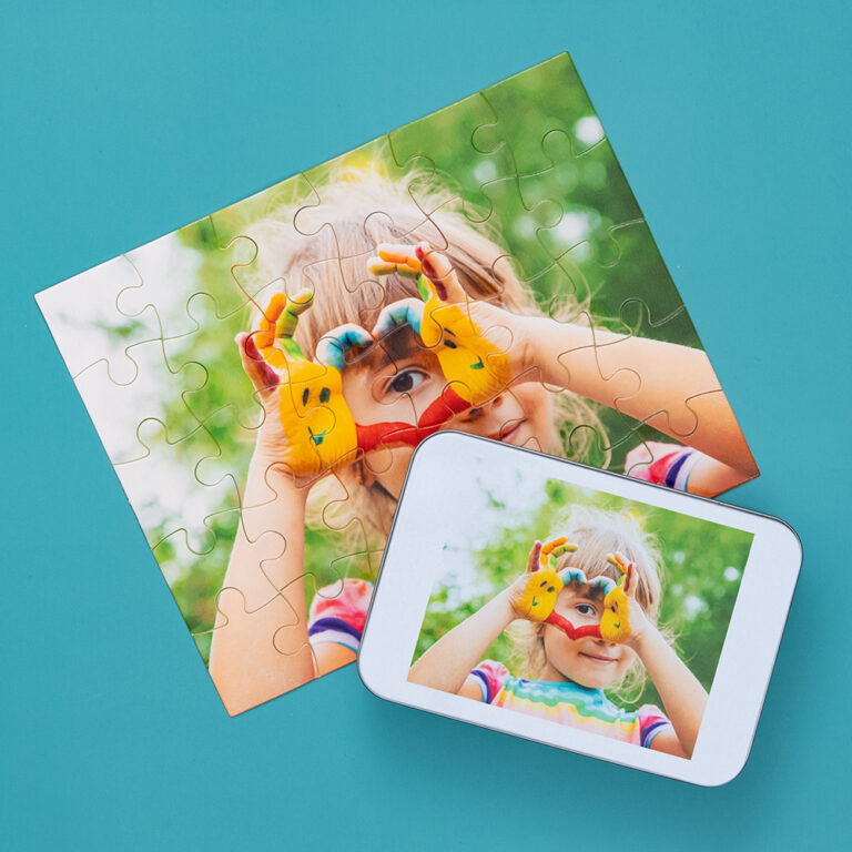 30 Piece Jigsaw Puzzles with Tin Box - Design Your Own Mug ...