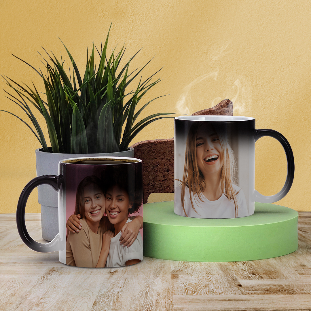 11 oz Color Changing Magic Mug | Photo Mug | Custom Changing Mug ...
