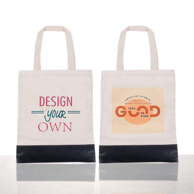 Design Your Own Linen Tote Bag - Promotional Bulk Logo Tote Bag