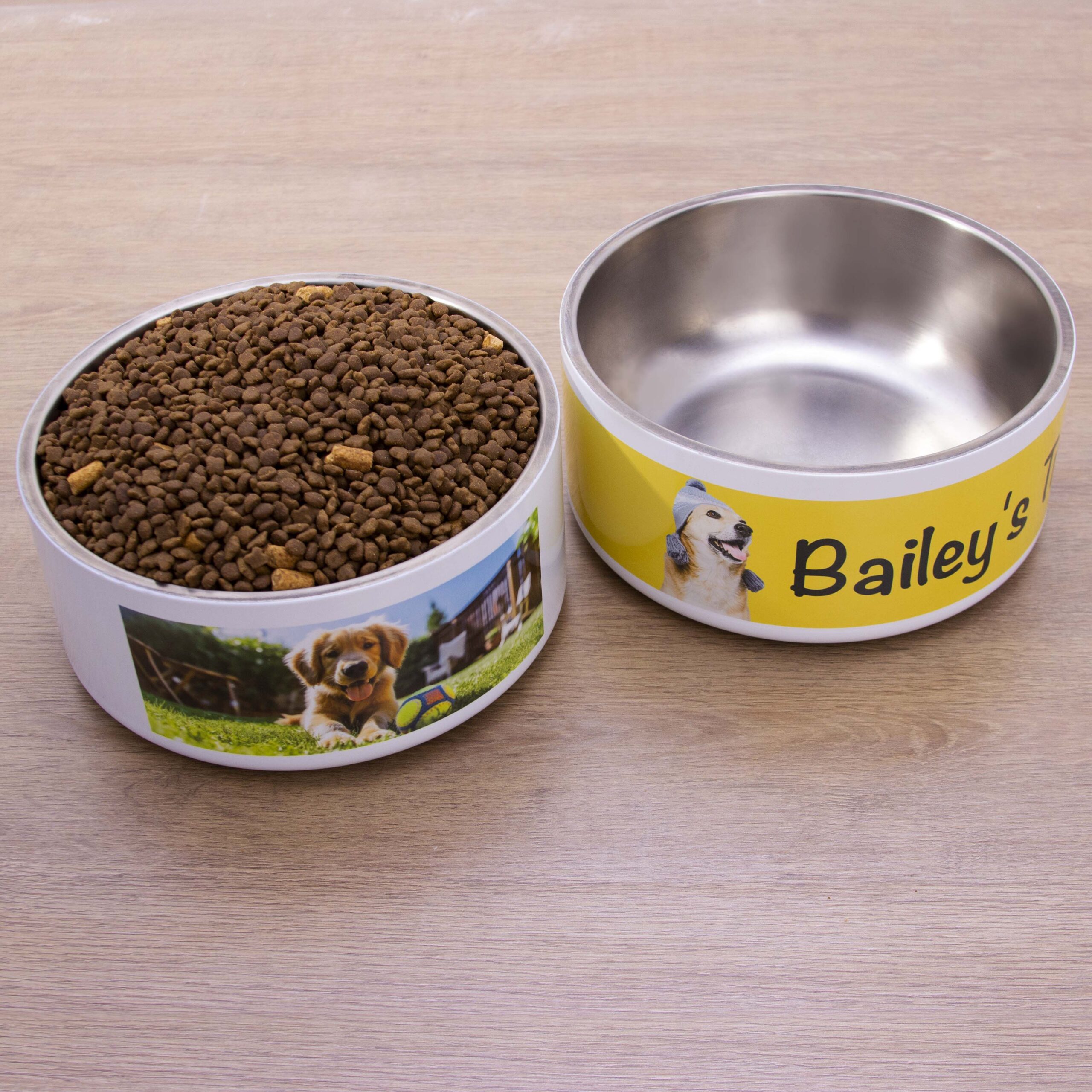 Custom Stainless Steel Dog Bowl | Personalized Pet Bowls | VivoPrint