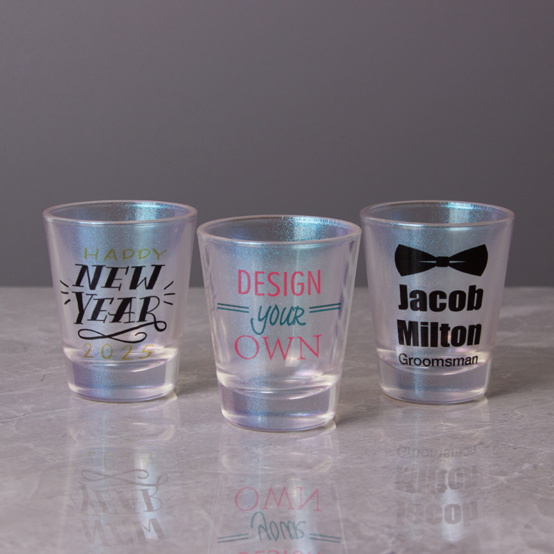 Custom Iridescent Shot Glass | Personalized Barware | Vivoprint
