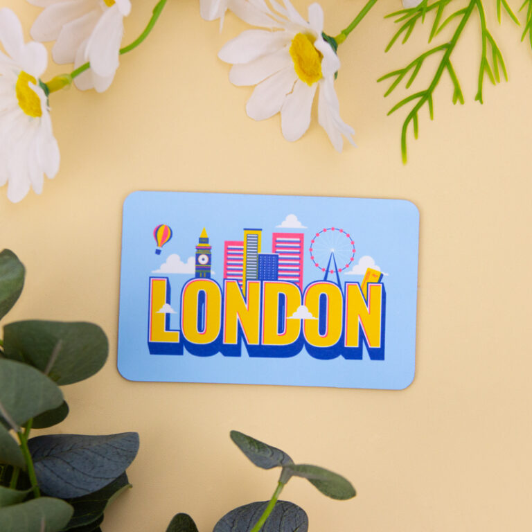 Custom Rectangle Fridge Magnet | Personalized Photo Magnets