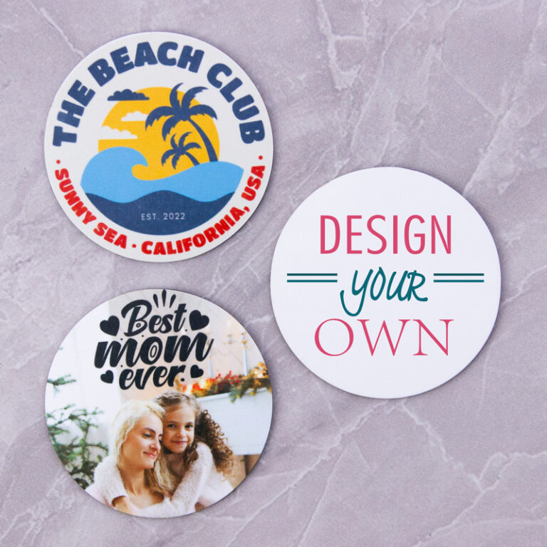 Custom Round Fridge Magnet | Personalized Magnets | VivoPrint