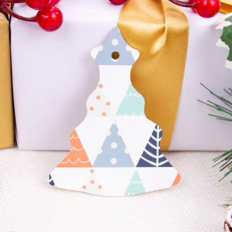 Personalized Tree-Shaped Plastic Photo Ornament | VivoPrint