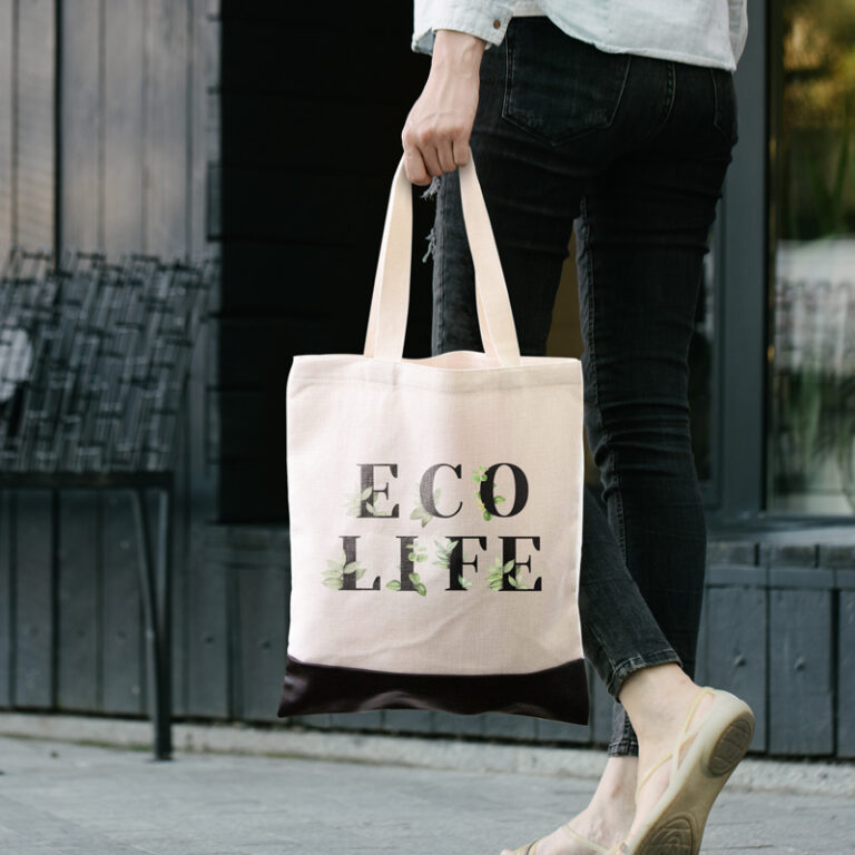 Design Your Own Linen Tote Bag - Promotional Bulk Logo Tote Bag