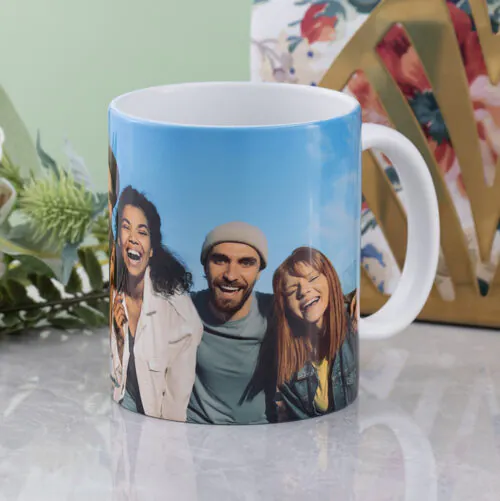 Custom 11 oz White Coffee Mug In Bulk with Photo | VivoPrint