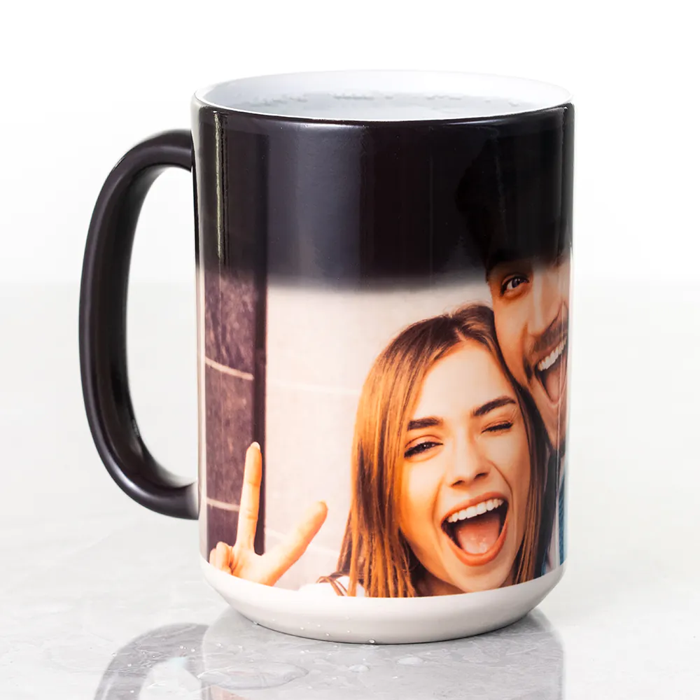 15 oz Custom Color Changing Magic Mug | Personalized Magic Mug | VivoPrint